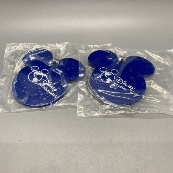 Disney | Accessories | Disney Vacationclub Luggage Tags Lot Of 2 New In ...